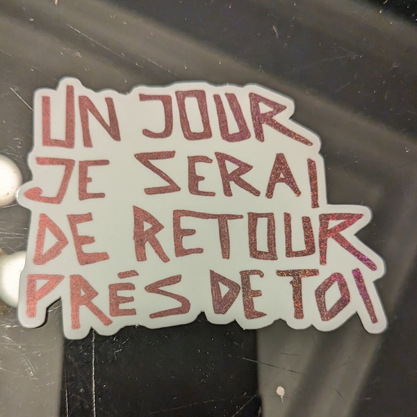 Un Jour Je Serai De Retour Pres De Toi - Disco Elysium Inspired Glitter ...