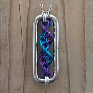 X1 KIT DNA Double Helix Inverted Spiral Chainmaille | Etsy