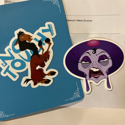 Cruella Sticker Waterproof Vinyl Decal Disney Villain - Etsy