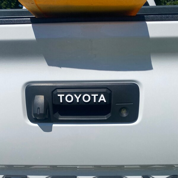 Toyota Tailgate Handle Vinyl Letters - Etsy