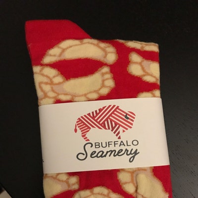 Pierogi Socks, Dyngus Day Socks, Buffalo NY, Polish Christmas Gift ...