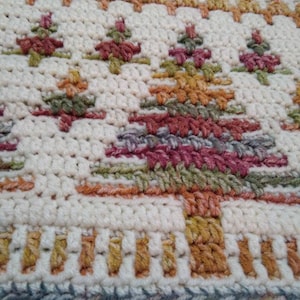 Berber Afghan Overlay Mosaic Crochet PATTERN ONLY Digital - Etsy