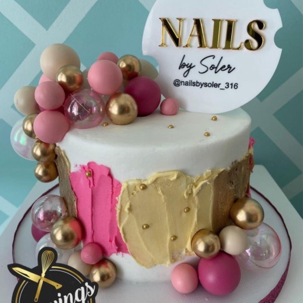Customizable Acrylic Nailfie Disk: Enhance Manicure Photos & Nail Art ...