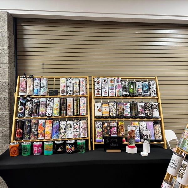 16 Ounce 4-shelf Libby Cup Tumbler Display - Etsy