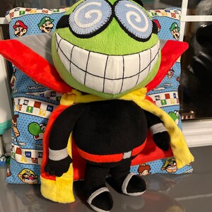 Custom Plush Just Like Lord Fawful From Mario and Luigi - Etsy