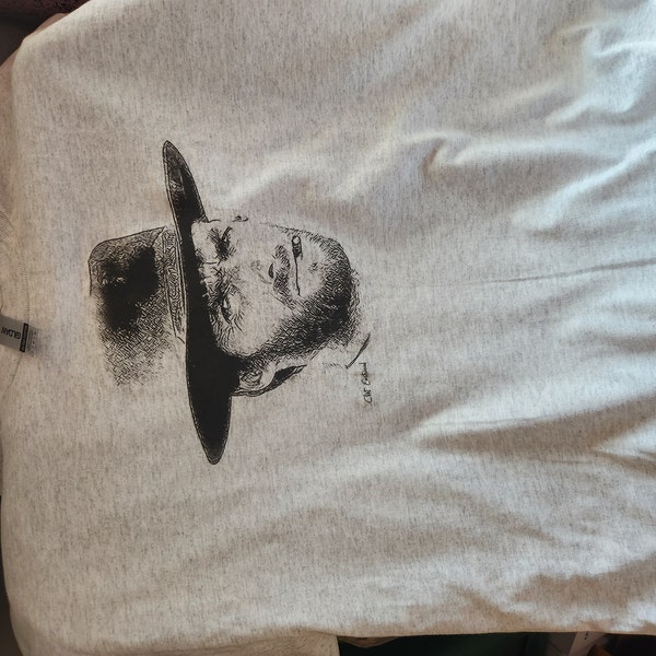 Barry Gibb Drawing on Your T Shirt, Bee Gees, Drawing of Your Vaforite ...