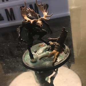 Tiefling Ranger Miniature Twin Goddess Miniatures Tabletop | Etsy