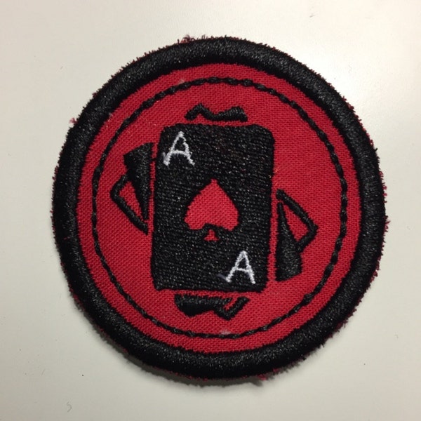 2" Poker/cards Merit Badge, Patch! Any Color Combo! Custom Made! - Etsy