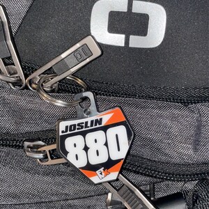 KTM Styled Mini Number Plate Decals QTY10 - Etsy