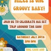 Editable Groovy Party Signs Retro Hippie Party Decorations Groovy ...