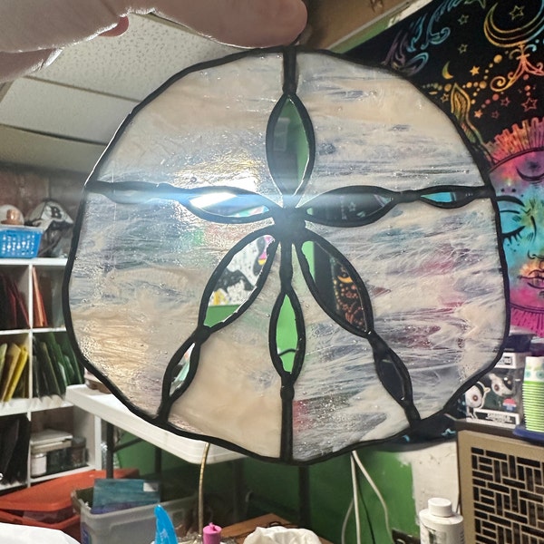 Sand Dollar Stained Glass Pattern - Digital Download Only - Stained ...