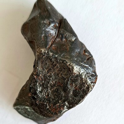 83 Gm Polished Etched Gibeon Meteorite End Piece With Acrylic Stand ...