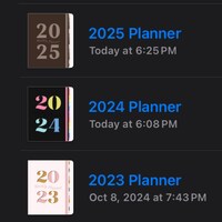 2025 2026 Two-year Digital Planner for iPad and Android Tablets, Simple ...