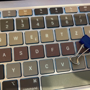 Notebook Keyboard Stickers Laptop Keyboard Cover Vinyl Macbook | Etsy