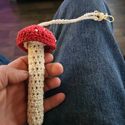 Mushroom Vape Pen Holder, Crochet Mushroom Vape Pouch, Vape Purse, Vape ...