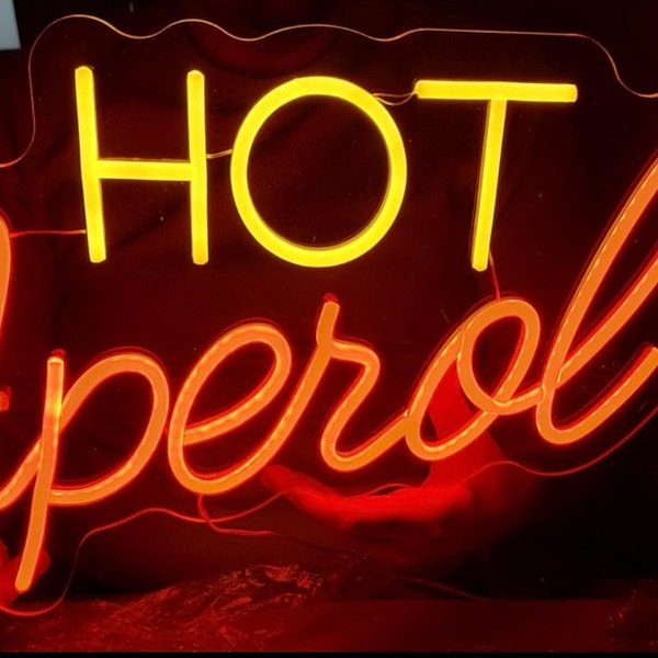 Aperol Spritz With Glass Neon Sign, Cocktail Aperol Led Neon, Drinking ...