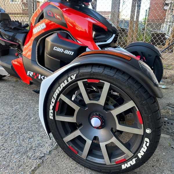 SPIKE RIM COVERS for Can-am Ryker | Custom Accessory Mod for All Ryker ...