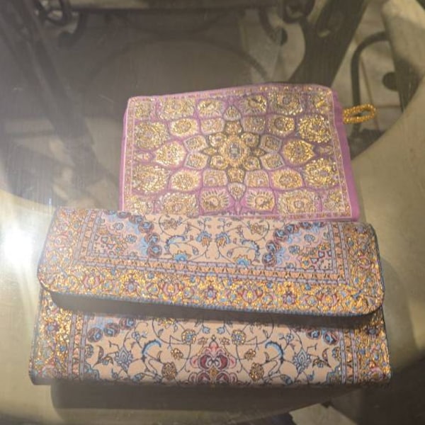 Small Cute Wallet for Women, Handmade Vegan Wallet for Women, Boho ...