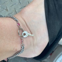 Discreet Dominant Anklet, Owner Anklet, Key Holder Bracelet, Mistress ...