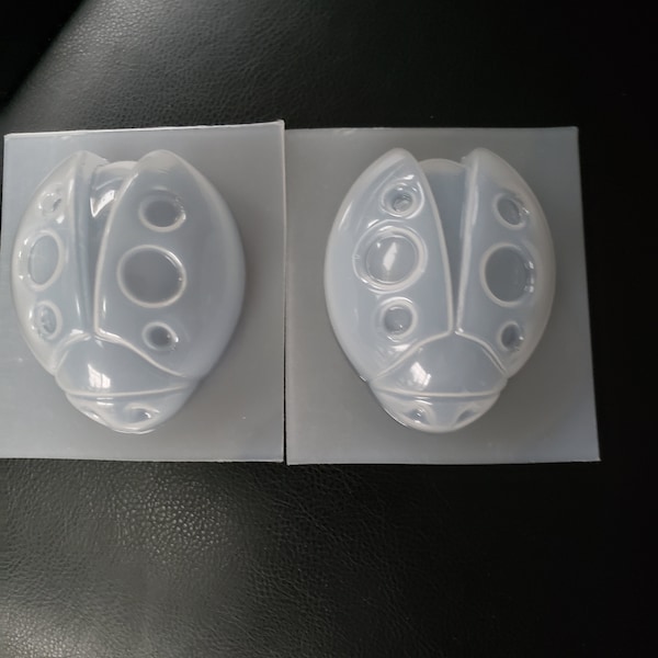 Ladybug Mold Plastic Mold for Bath Bombs Soap Mold Resin Mold Craft ...