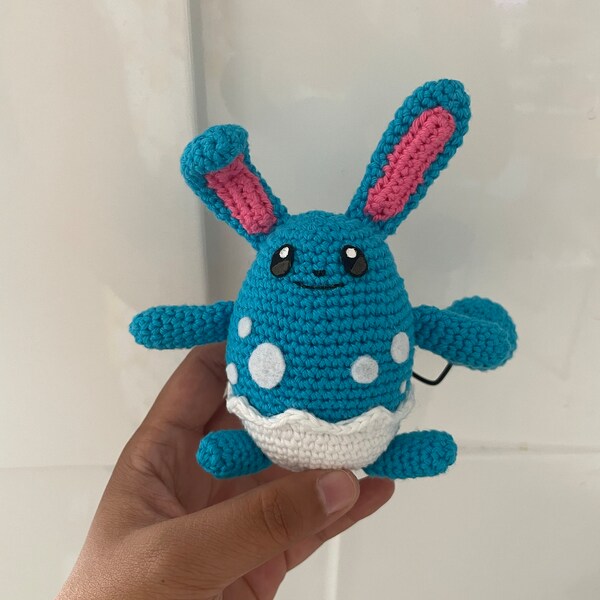 Azumarill Crochet Pattern PDF File - Etsy