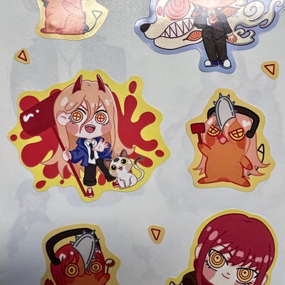 CSM Blood Devil & Nyako Acrylic Charm/keychain - Etsy