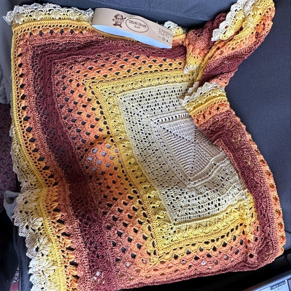 Crochet Pattern Flat Triangular Scarf "delia" - Etsy