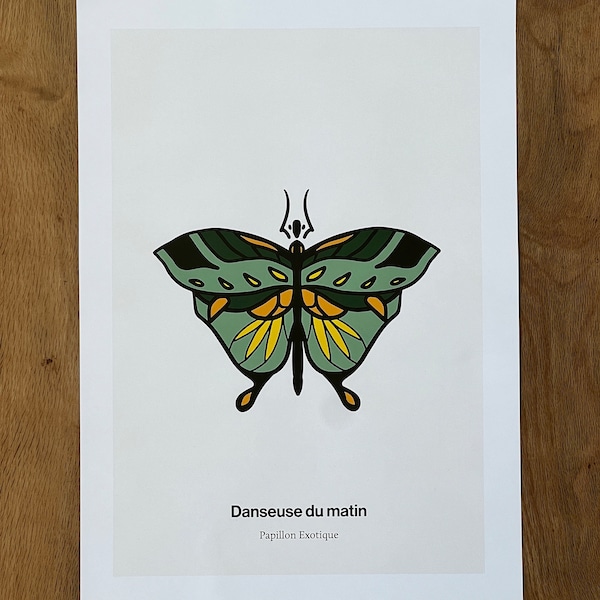 Butterfly Wall Prints, Set of 3, Aesthetic Digital Download Posters ...