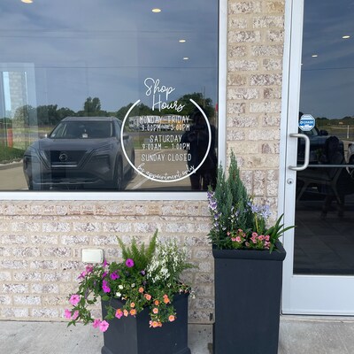 Wedding Welcome to Our Beginning DECAL or STENCIL for DIY - Etsy