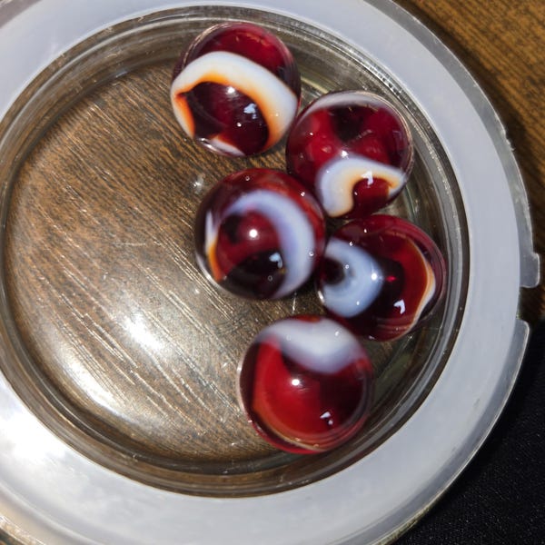 Instant Shooter Collection! Set of 8 Shooters 1” 25mm, 5 Mega Marble ...