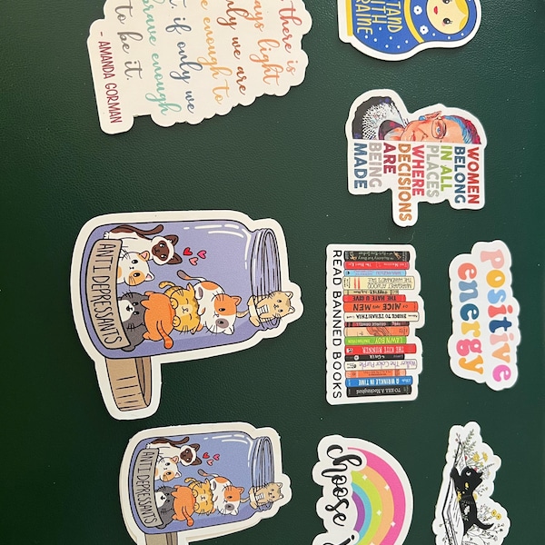 Clear Floral Open Book Sticker, Book Stickers, Trending Stickers ...