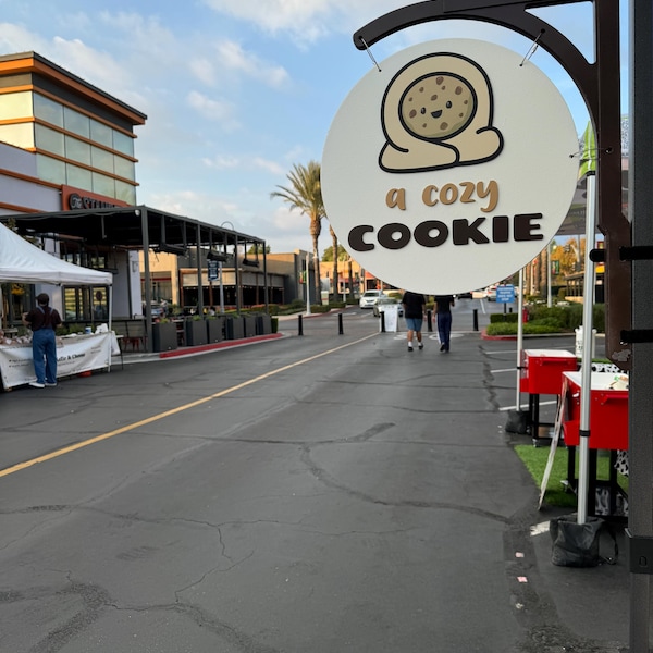 Custom Shape Consignment Booth Sign, Farmers Market Sign, Vendor Sign ...