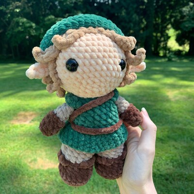 PDF: Zelda and Link Inspired Amigurumi Doll Crochet Pattern - Etsy