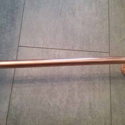 Copper Pipe Curtain Rods, Towel Holders, Very Elegant for Hanging ...