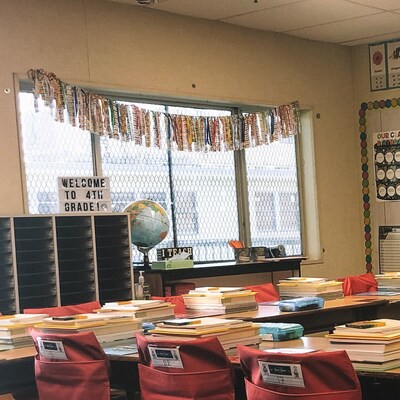 Classroom Garland, Classroom Decor, School Garland, Fabric Garland ...
