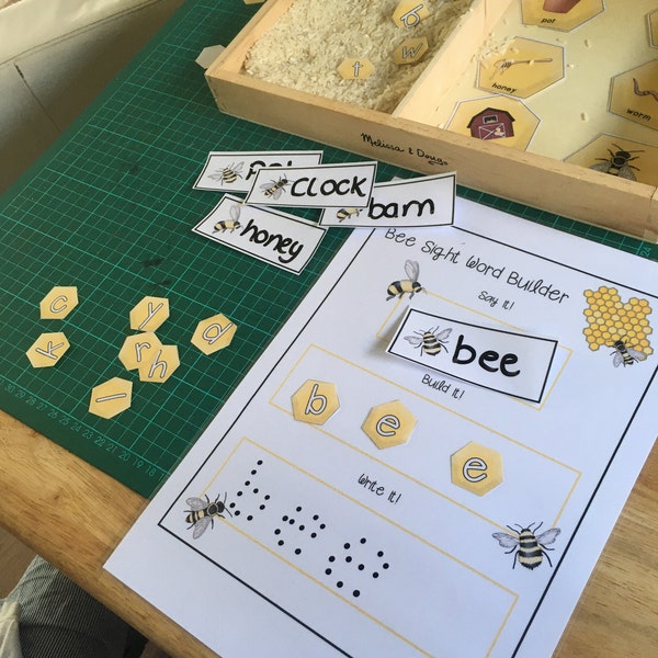 Bee Unit: Literacy Pack - Etsy