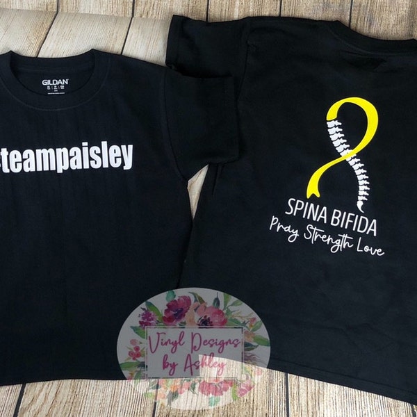 Spina Bifida SVG, Yellow Ribbon, Spinal Cord, Spine, October, Spina ...