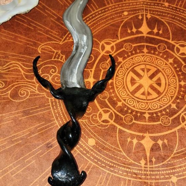 Natural Magic Wand Made of Sumac Wood Vinegar (rhus Typhina) the Wood ...