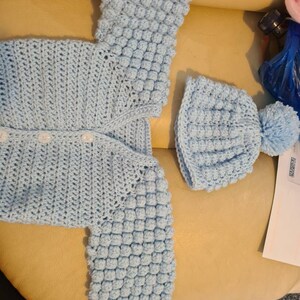 Cosy Hexi Cardi Crochet Pattern Sizes Baby to Adult Instant - Etsy UK