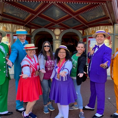 Red Barbershop Quartet Running Costume Skater Dress - Etsy