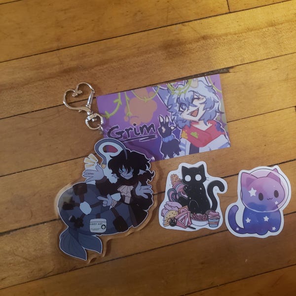 Sebastian Solace - Pressure - Acrylic Keychain - Etsy