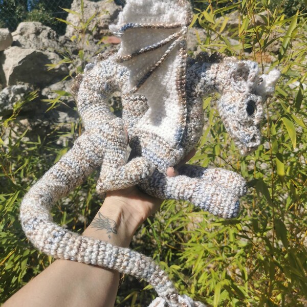 Small Eastern Dragon Crochet Amigurumi Pattern DIGITAL PDF by Crafty ...