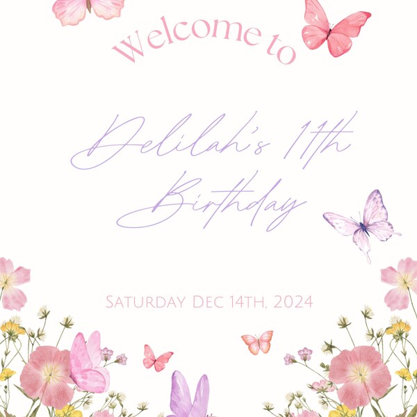 21st Birthday Welcome Sign | 21 Birthday | Birthday Welcome Sign ...