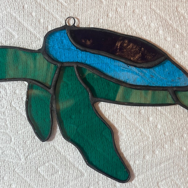Mini Sea Turtle Stained Glass Pattern: Beginner DIY (digital Download ...