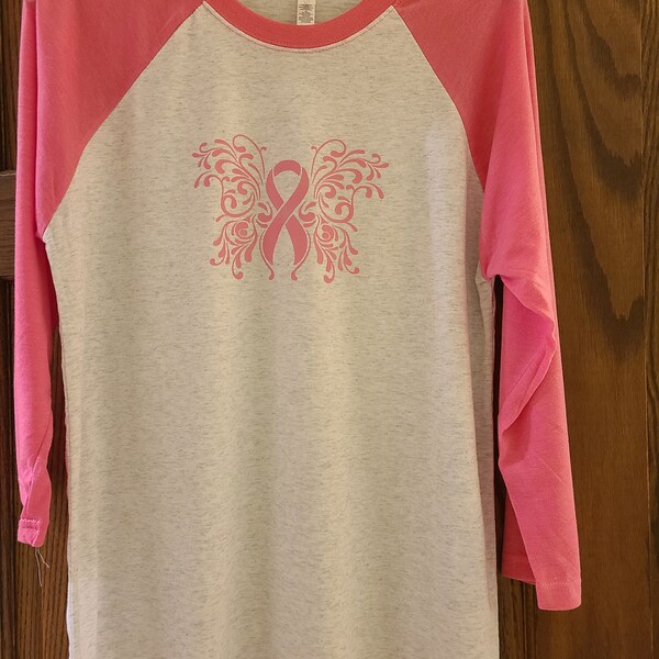 Pink Ribbon Cuttable Design PNG DXF SVG & Eps File for Silhouette Cameo ...