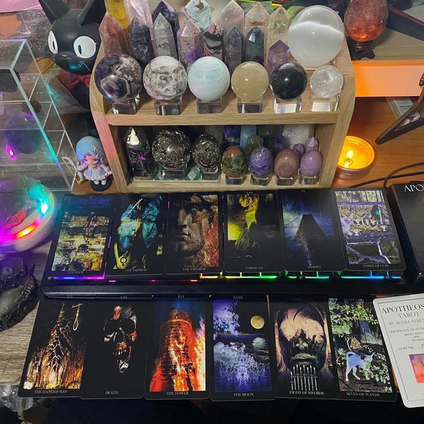 Tarot Deck "hypnotic" - Tarot Card Deck, Oracle Deck, Tarot Cards, 78 ...