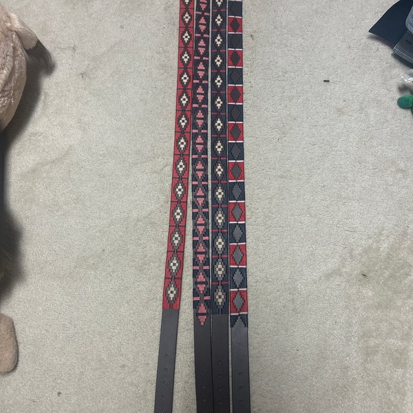 Weavingcraft Rawhide Braided Rope / Multi Colour Knots Raw Hide Leather ...