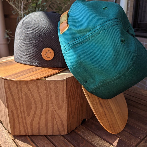 Men Hats, Woman Cap, Logo Hats, Baseball Cap, Cap With Wooden Brim ...