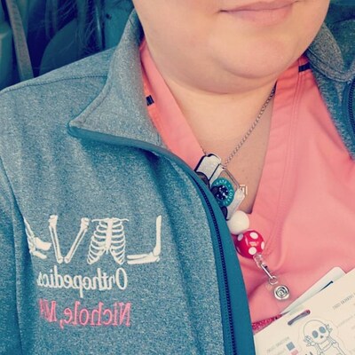 Personalized RVT Fleece Jacket, Veterinarian Tech, Graduation Gift ...