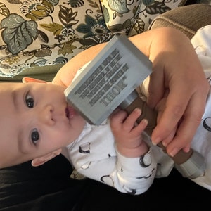 Han Solo's Blaster Baby Rattle Star Wars Inspired 3D Printed Toy - Etsy